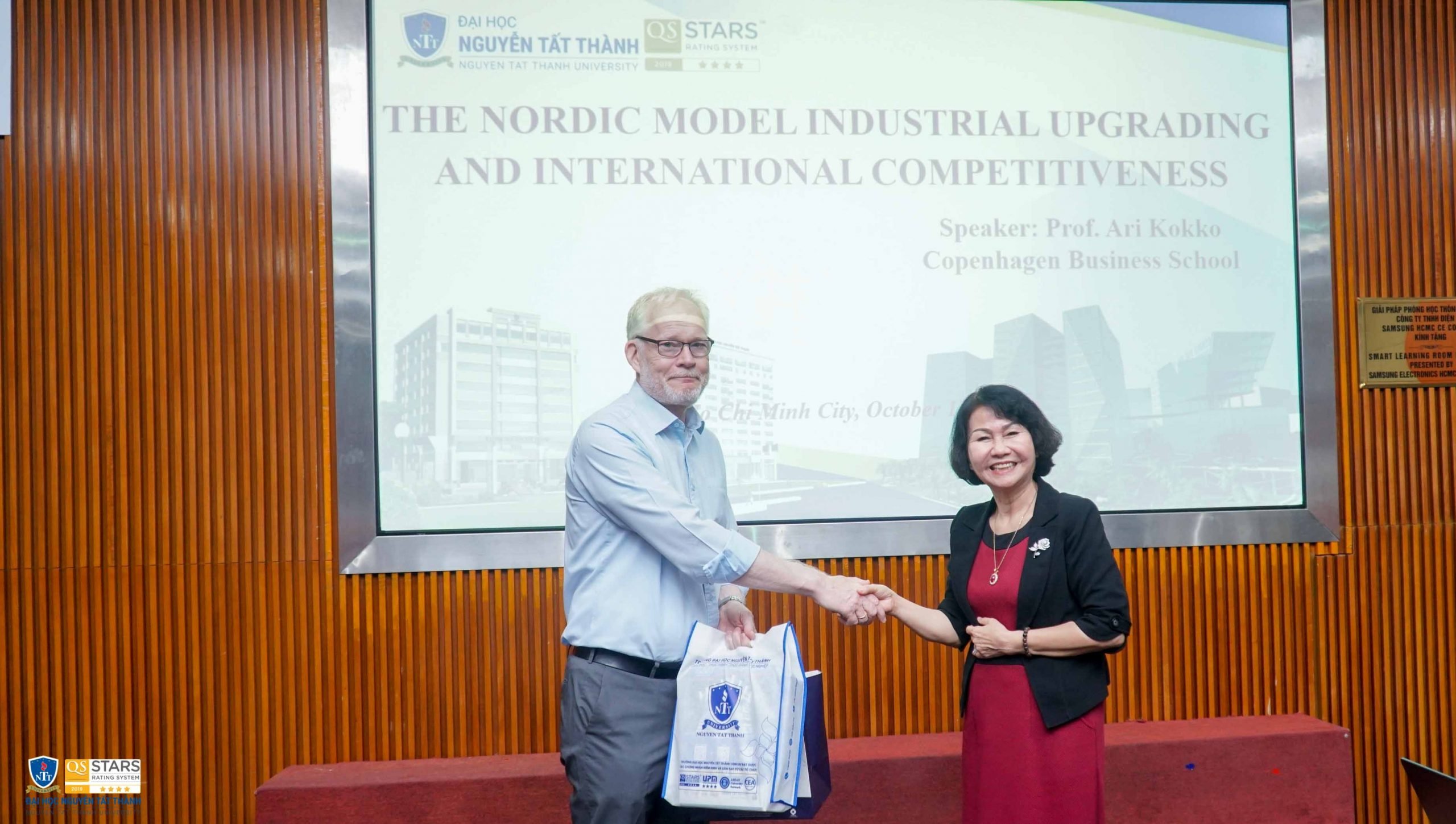 Prof. Ari Kokko from Copenhagen Business School (CBS), Denmark lectures ...