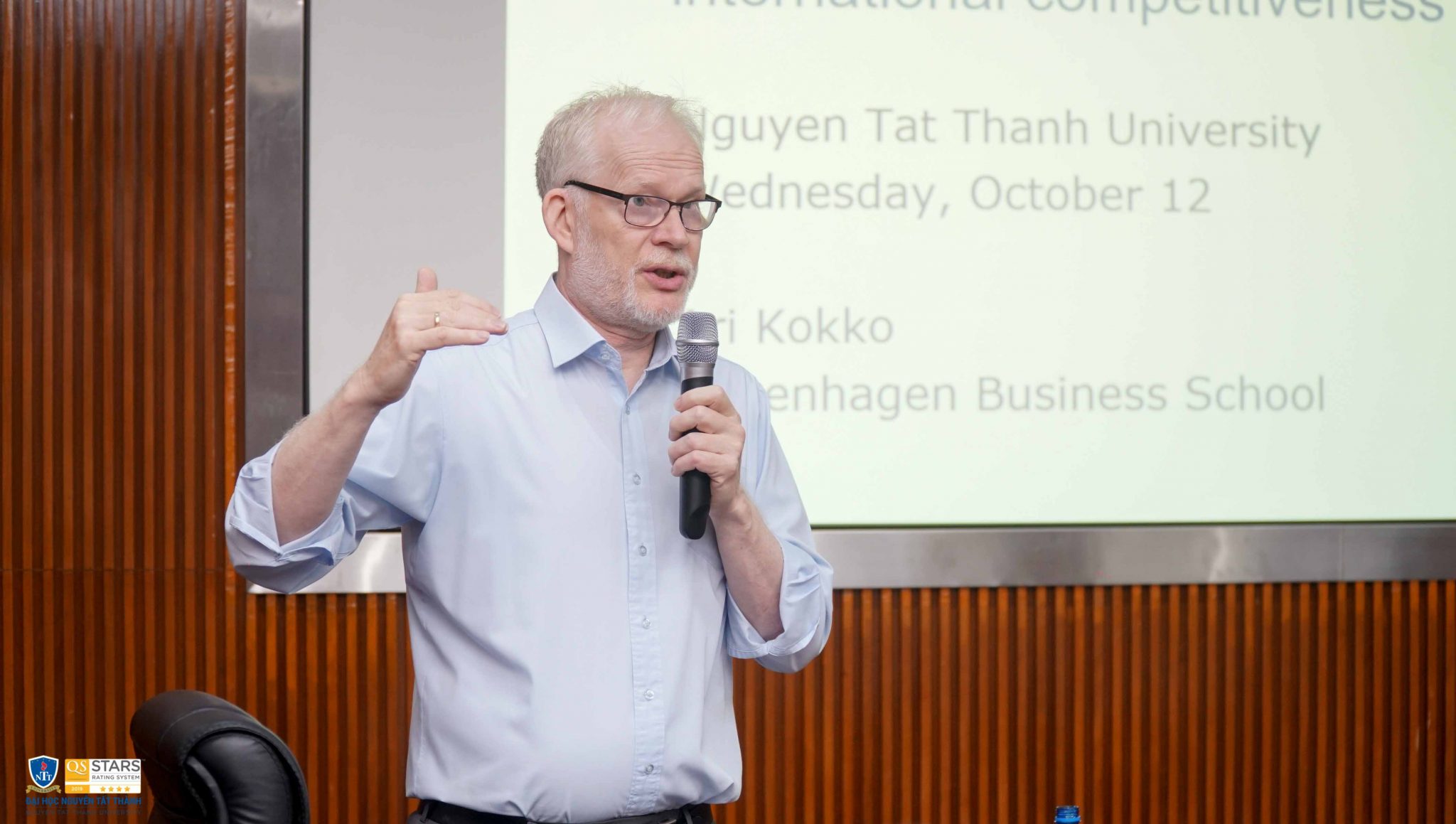 Prof. Ari Kokko from Copenhagen Business School (CBS), Denmark lectures ...