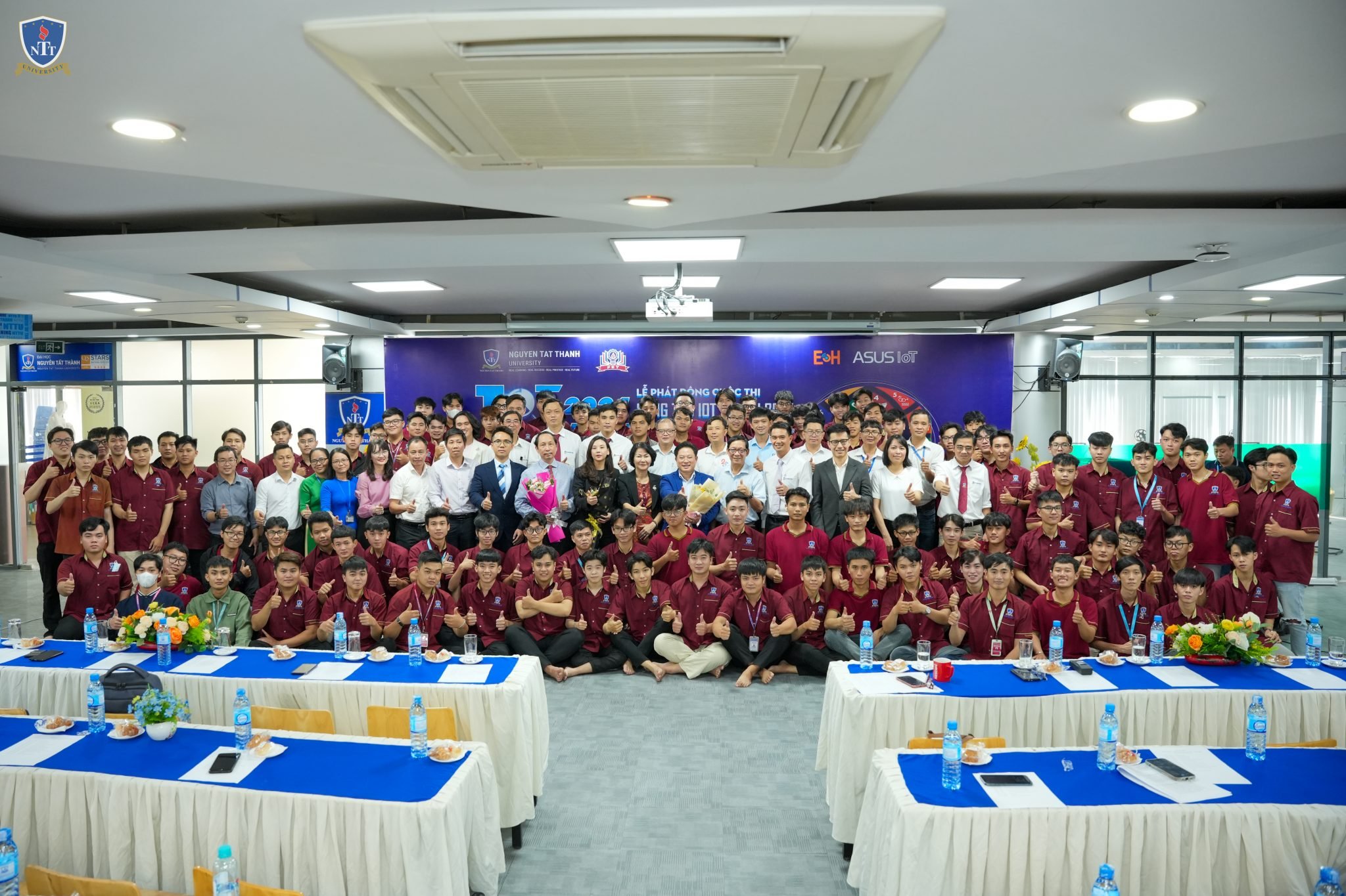 Lễ phát động Cuộc thi “Sáng tạo IoT – NTTU 2024” chủ đề: Phát triển bền ...