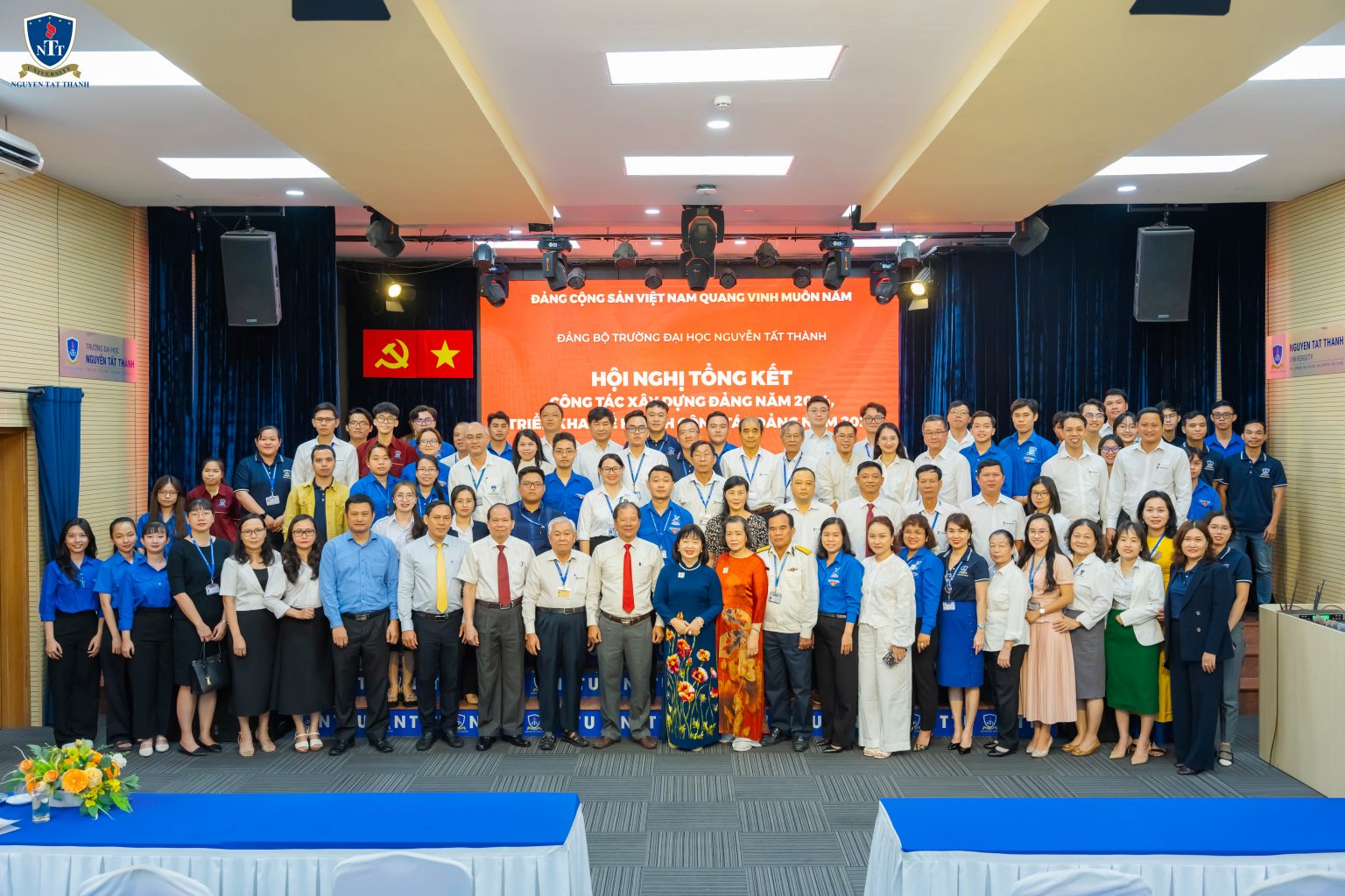 NTTU tổng kết công tác xây dựng Đảng năm 2024 và triển khai chương ...