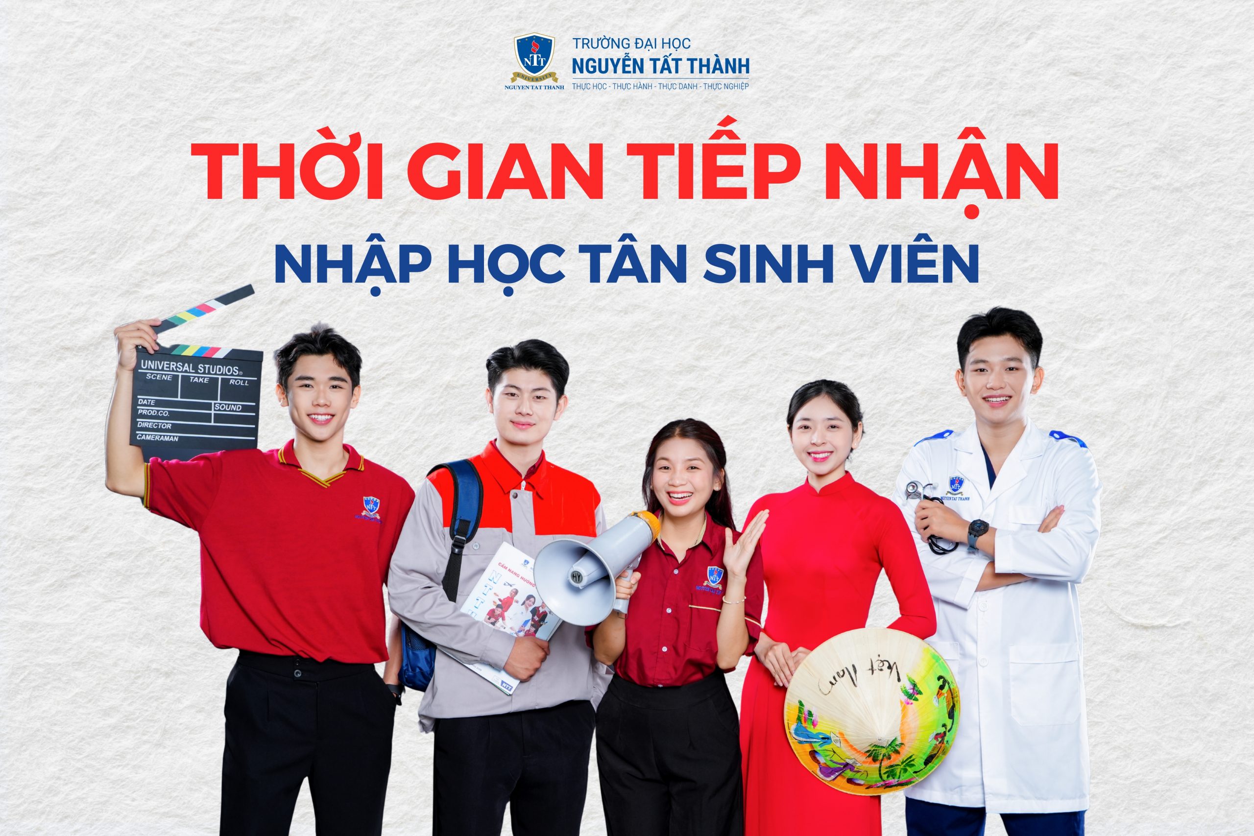 Quy trình nhập học tân sinh viên tại Trường ĐH Nguyễn Tất Thành - Trường Đại học Nguyễn Tất Thành
