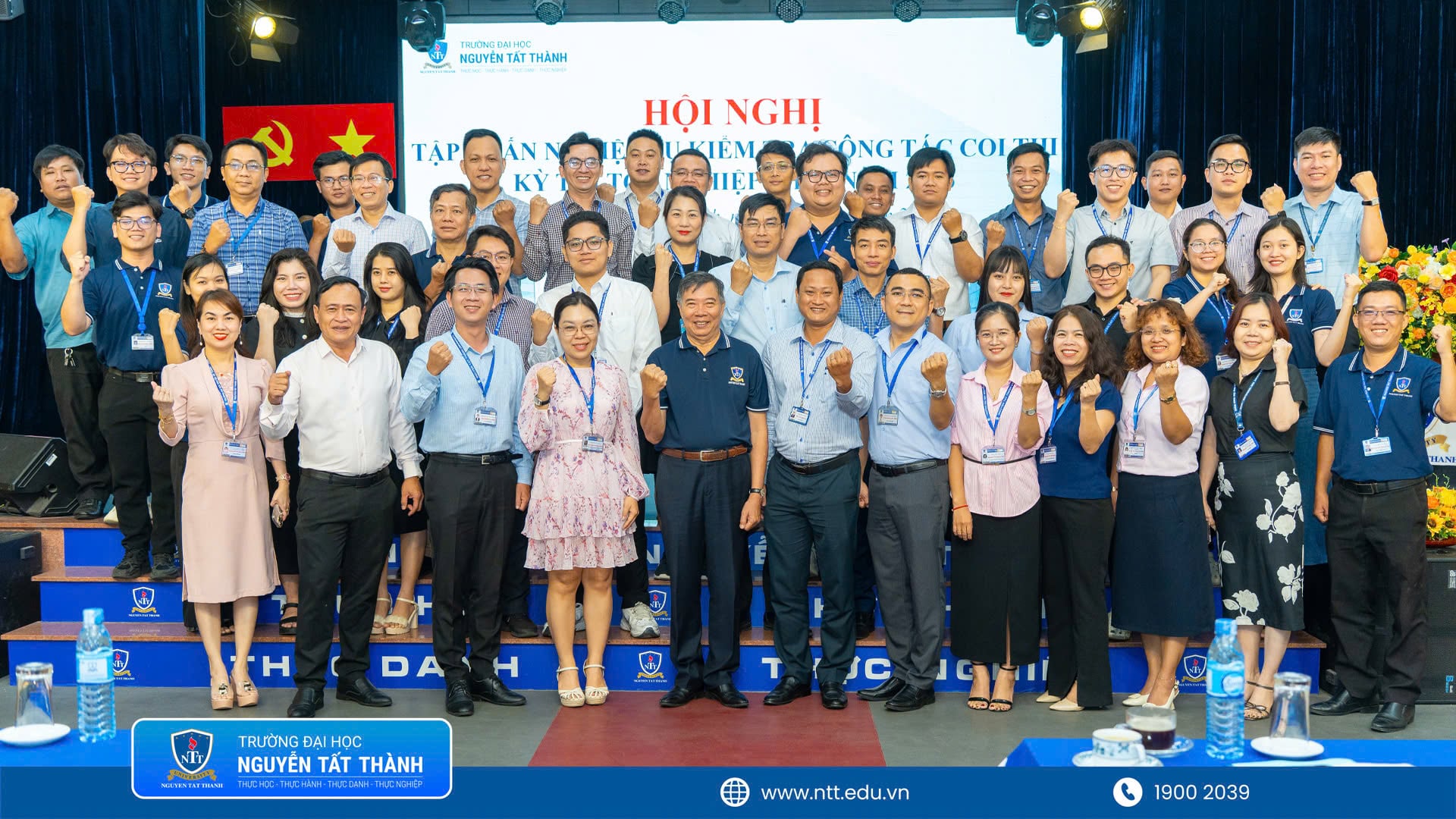 Cán bộ, giảng viên NTTU tham gia tập huấn kiểm tra coi thi THPT