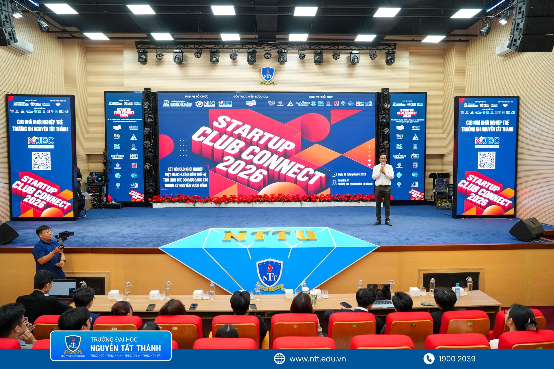 Startup Connect 2026: NTTU kết nối 15 câu lạc bộ khởi nghiệp