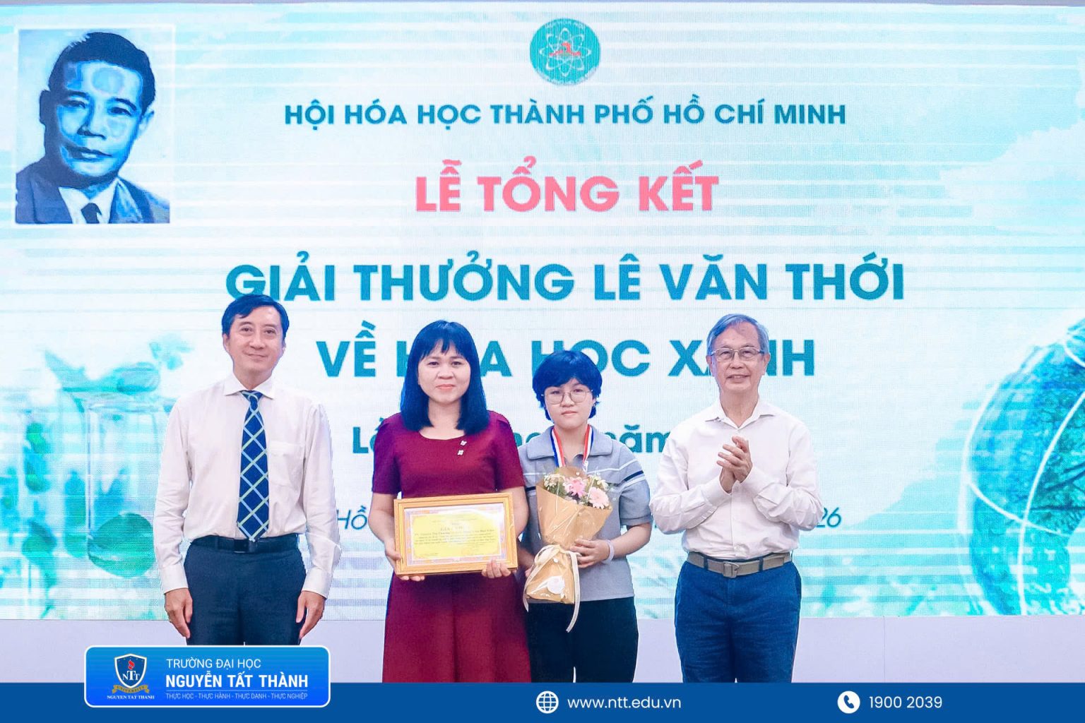 Giải thưởng Lê Văn Thới về Hóa học Xanh 2025